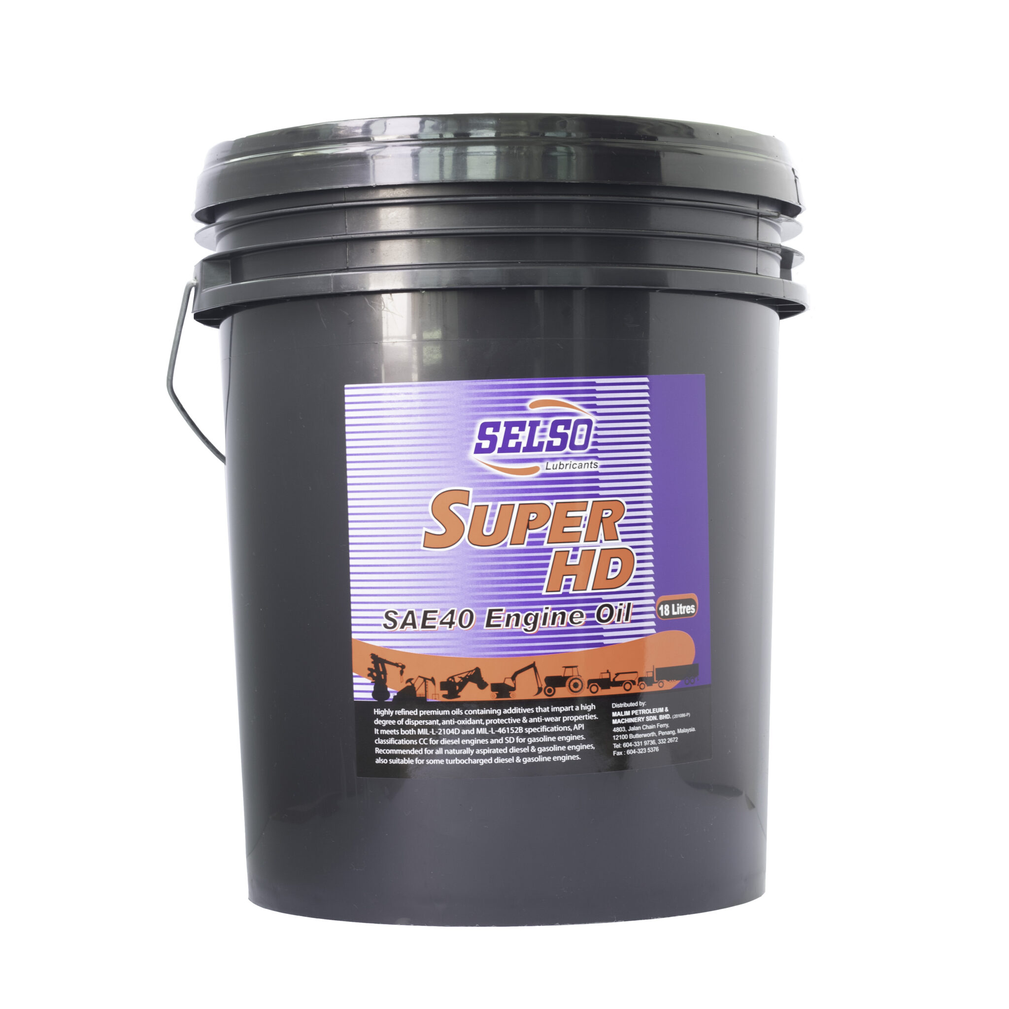 Selso Super HD SAE40 Engine Oil - Selso Lubricants