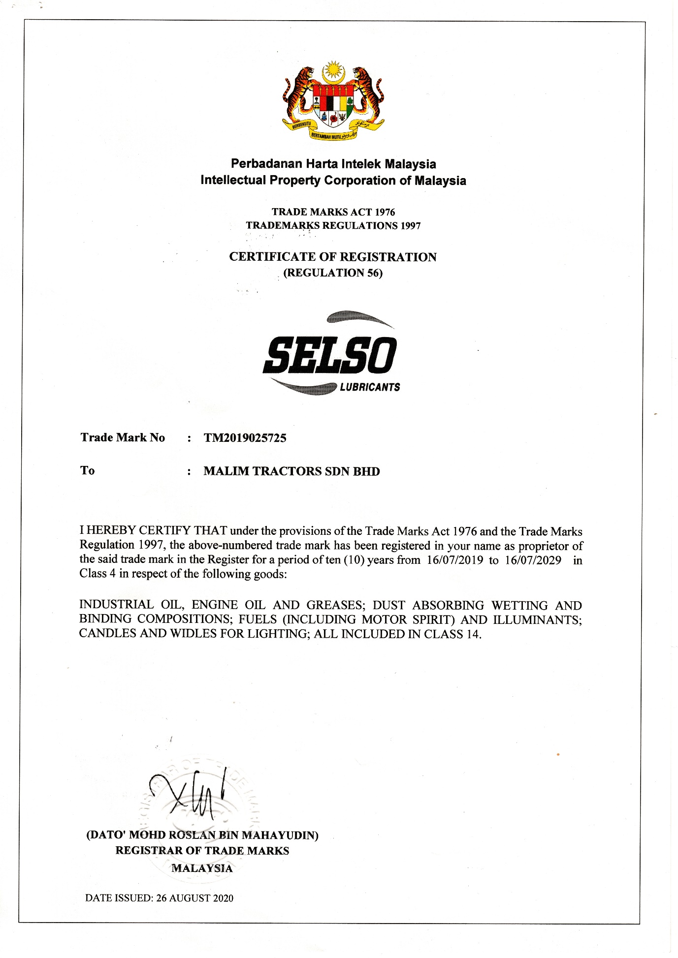 About Us - Selso Lubricants